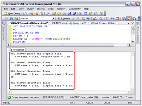 SQL Sorgu Optimizasyonuna Yardımcı Araçlar